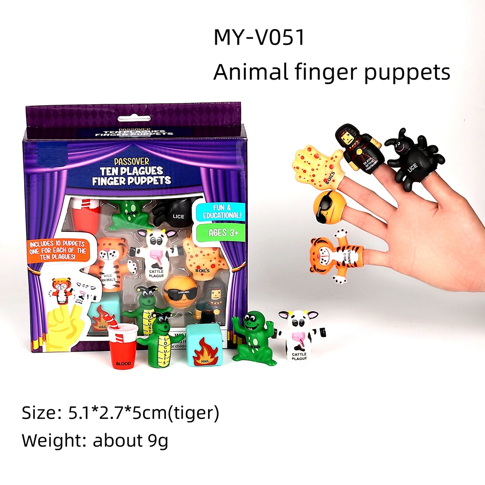 Animal finger puppets -Jinhua Mengyue Toys Co., Ltd